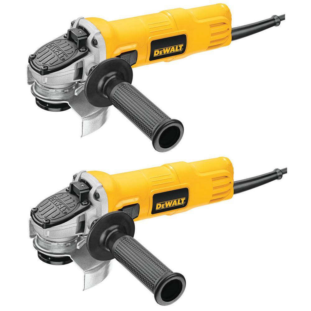 DEWALT DWE4011W4011 7 Amp 4.5 in. Small Angle Grinder with 1-Touch ...
