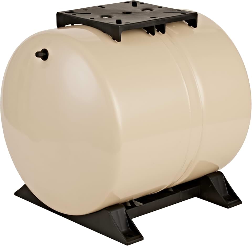 Red Lion RL14AH -14-Gallon Horizontal Pre-Charged Pressure Tank with ...