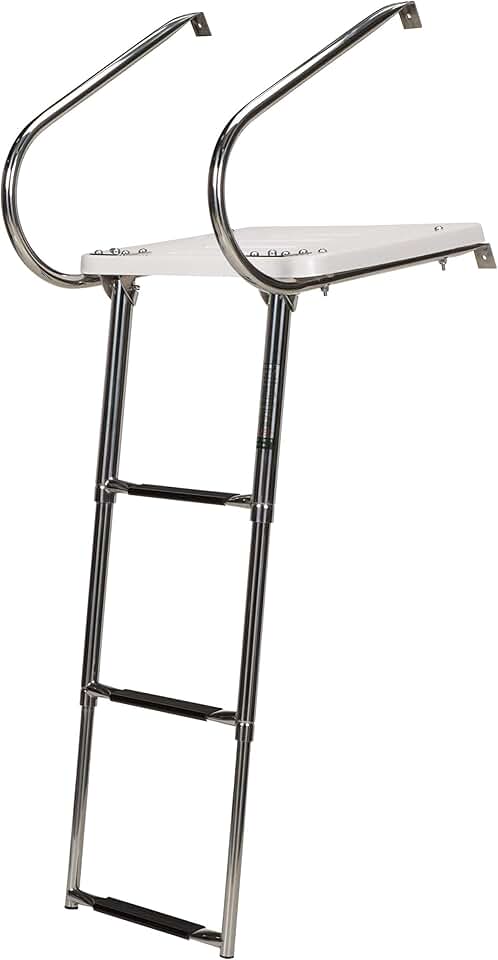 Universal Swim Platform w/Under-Mount Telescoping Ladder, Inboard ...