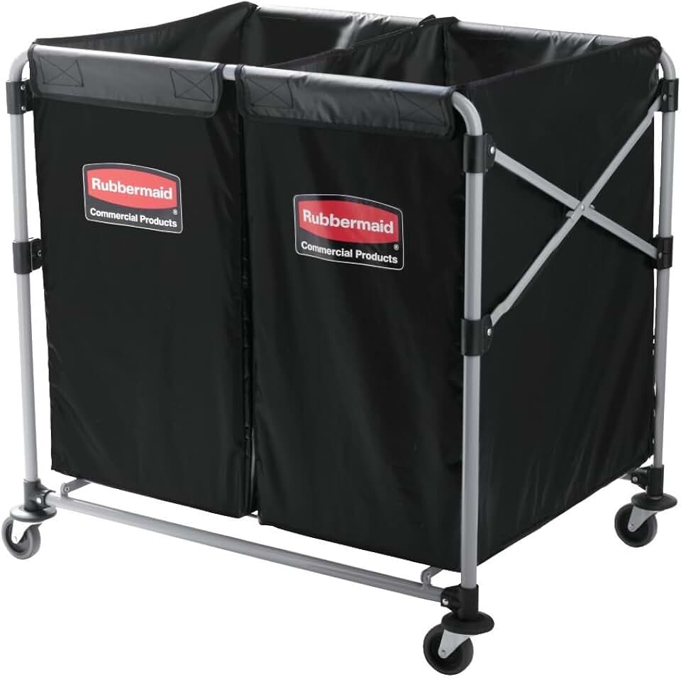 Commercial Products Collapsible X Cart, Black Multistream, Steel ...