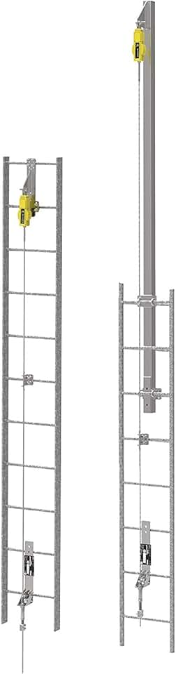 MSA 30901-00 Latchways Vertical Ladder Lifeline Kit - 20' (6m), For ...