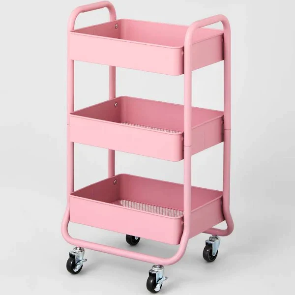 3 Tier Metal Utility Cart Pink – Brightroom 83599637 - Costco Arizona
