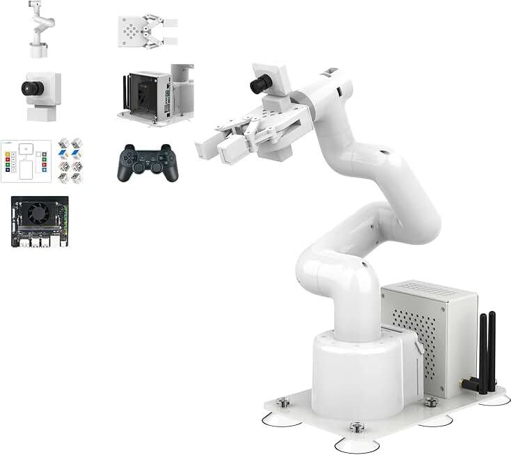 Yahboom 7Axis collaborative Robot arm Jetson Orin Nx 16GB AI Visual ...