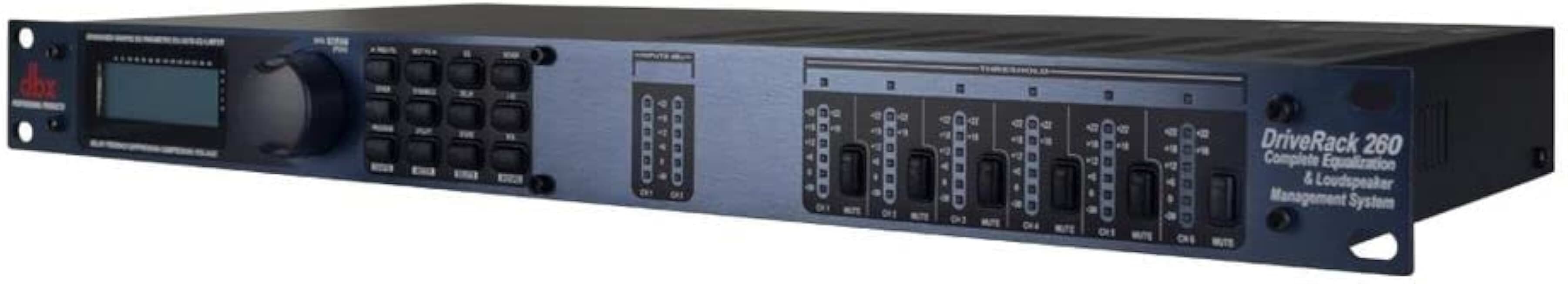 dbx DriveRack 260 2x6 I/O Loudspeaker Management System (Crossover ...