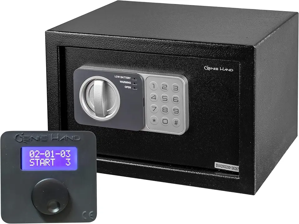 Genie Hand – Time Lock Safe Countdown – B-Class Lock – Anti Bounce ...