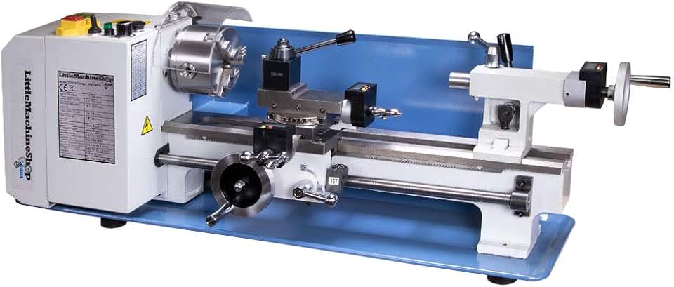 HiTorque Mini Metal Lathe 7"x16" Deluxe - Power, Torque, and a longer ...