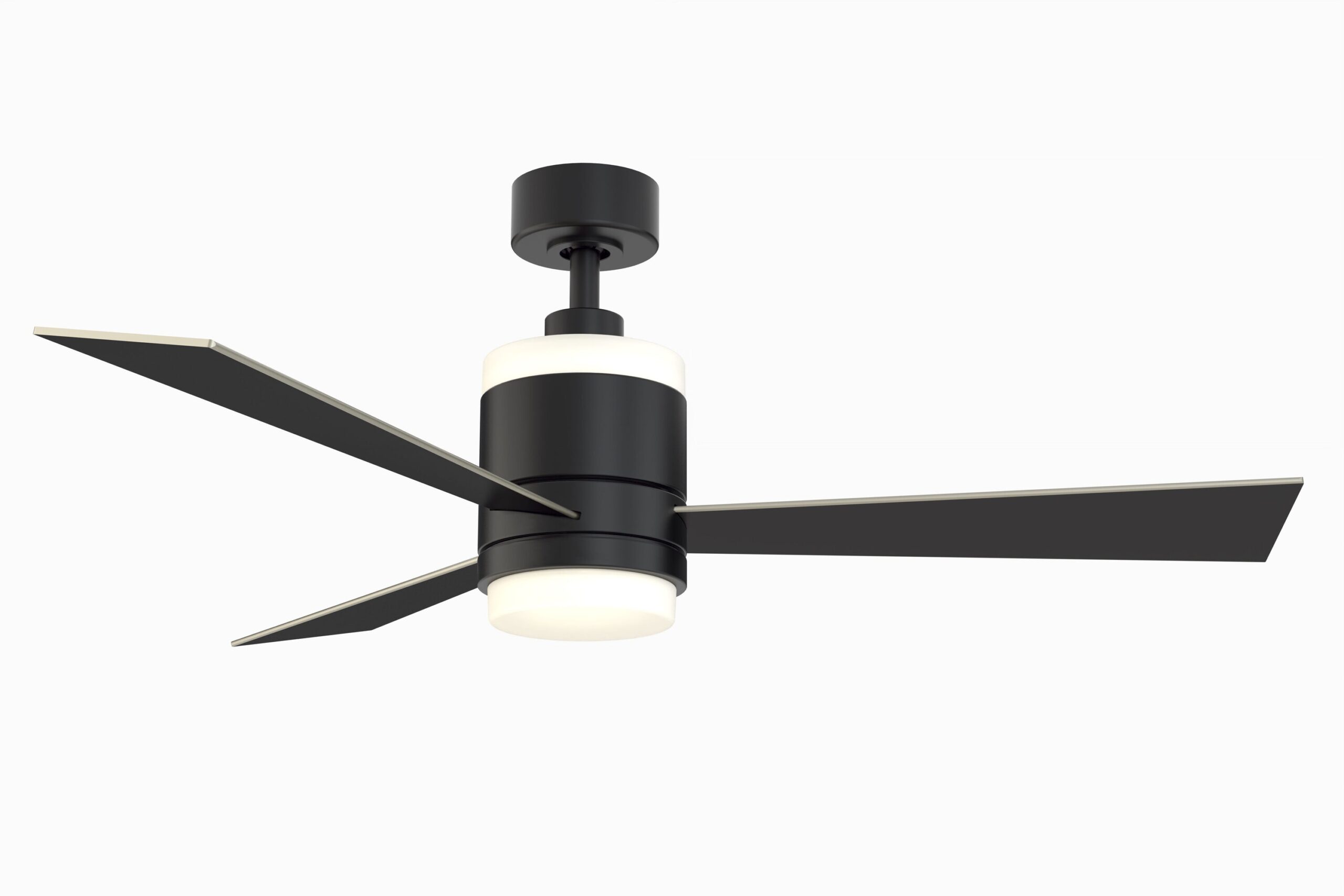 Fanimation Studio Collection Upright 48-in Black LED Indoor Ceiling Fan ...