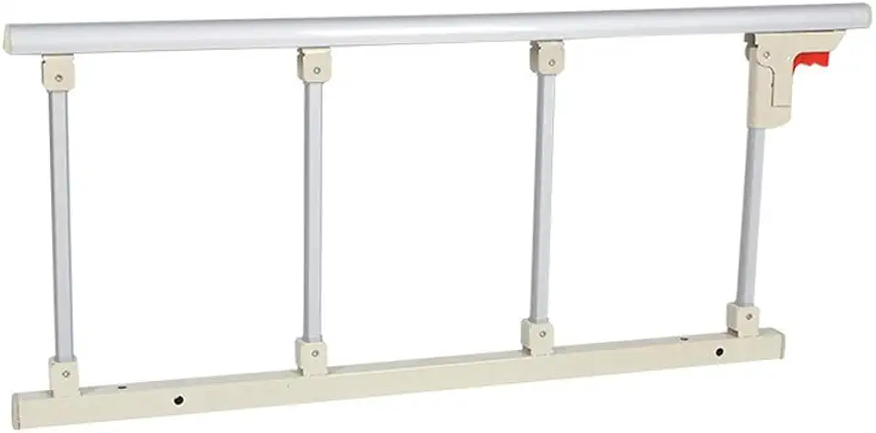 Bed Side Handrail Bed Guardrail Safety Foldable Bed Side Guard Rail for ...
