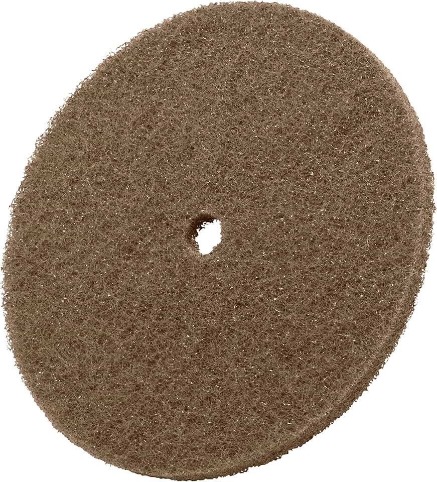 Scotch-Brite Cut and Polish Disc, 6 in x 1/4 in, A MED, 100 per case ...