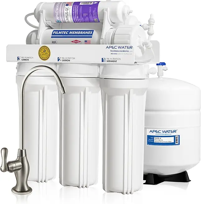 APEC Water Systems Top Tier Supreme Certified Alkaline Mineral pH+ High ...