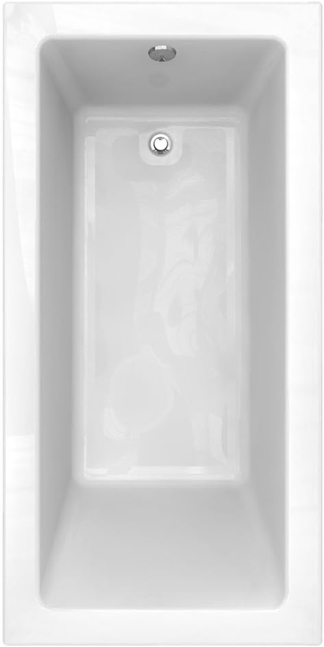 American Standard 2940002-D0.020 Studio Zero-Edge Drop-in Bathing Pool Bathtub 72 in. x 36 in ...