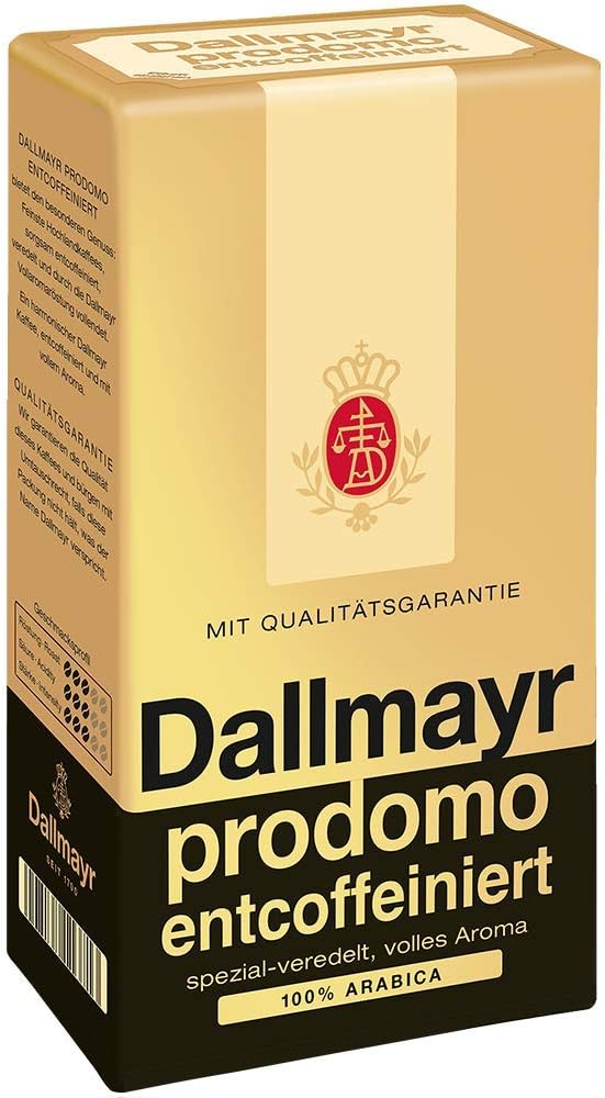 Dallmayr - Prodomo Decaffeinated Ground Coffee - 12x 500g - Arizona Outlet