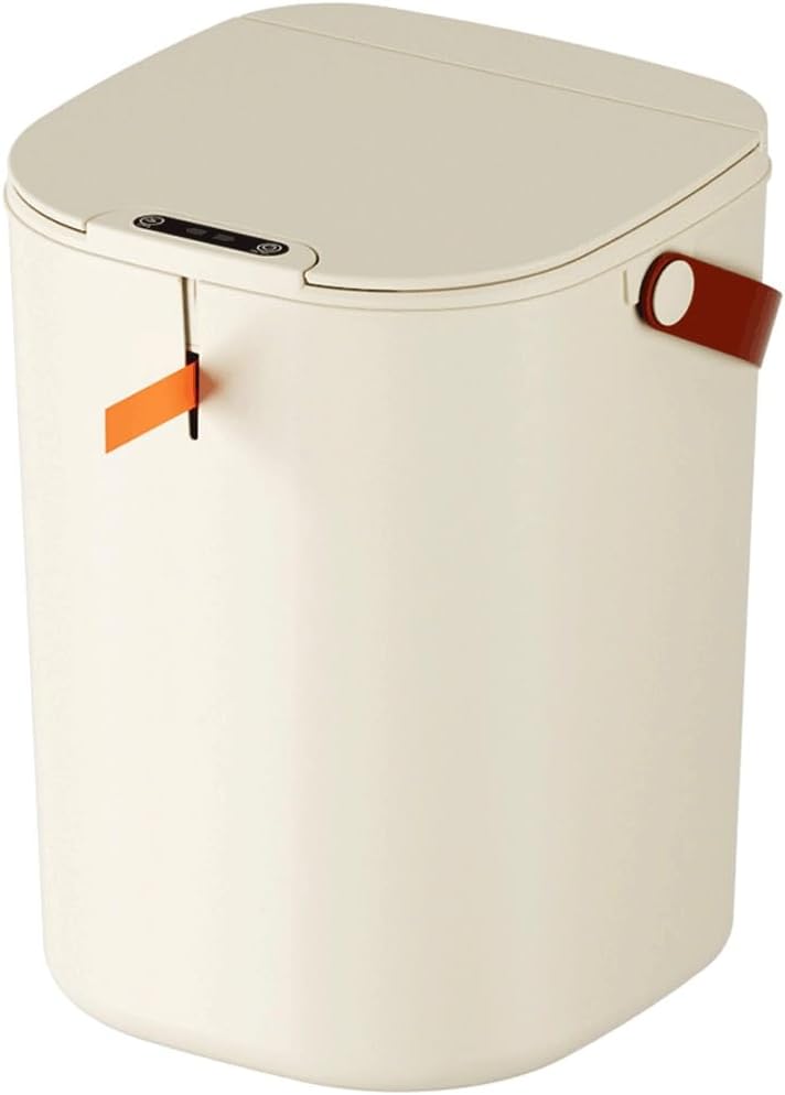 Kitchen Trash Bin Bathroom Touch Can in The Toilet Smart Bucket Waste ...