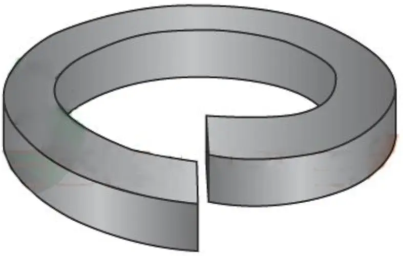 M10 Split Lock Washers/Steel/Black Oxide / DIN127B / Outer Diameter: 18 ...