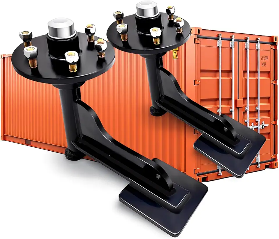 RoloTippi Shipping Container Wheels 6-Lug Wheels Bolt, Heavy-Duty ...