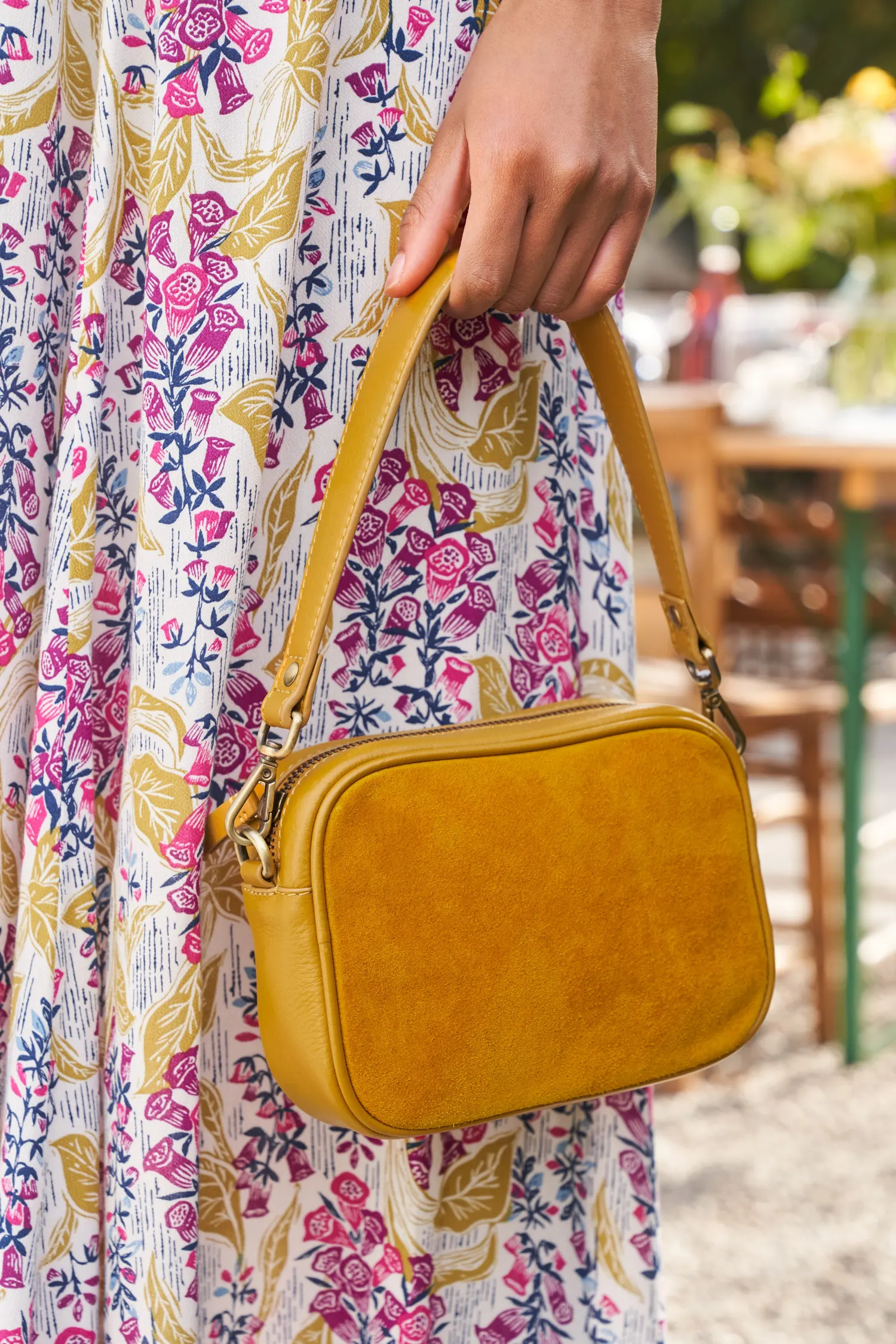 Annulet Leather and Suede Bag - Seasalt Cornwall