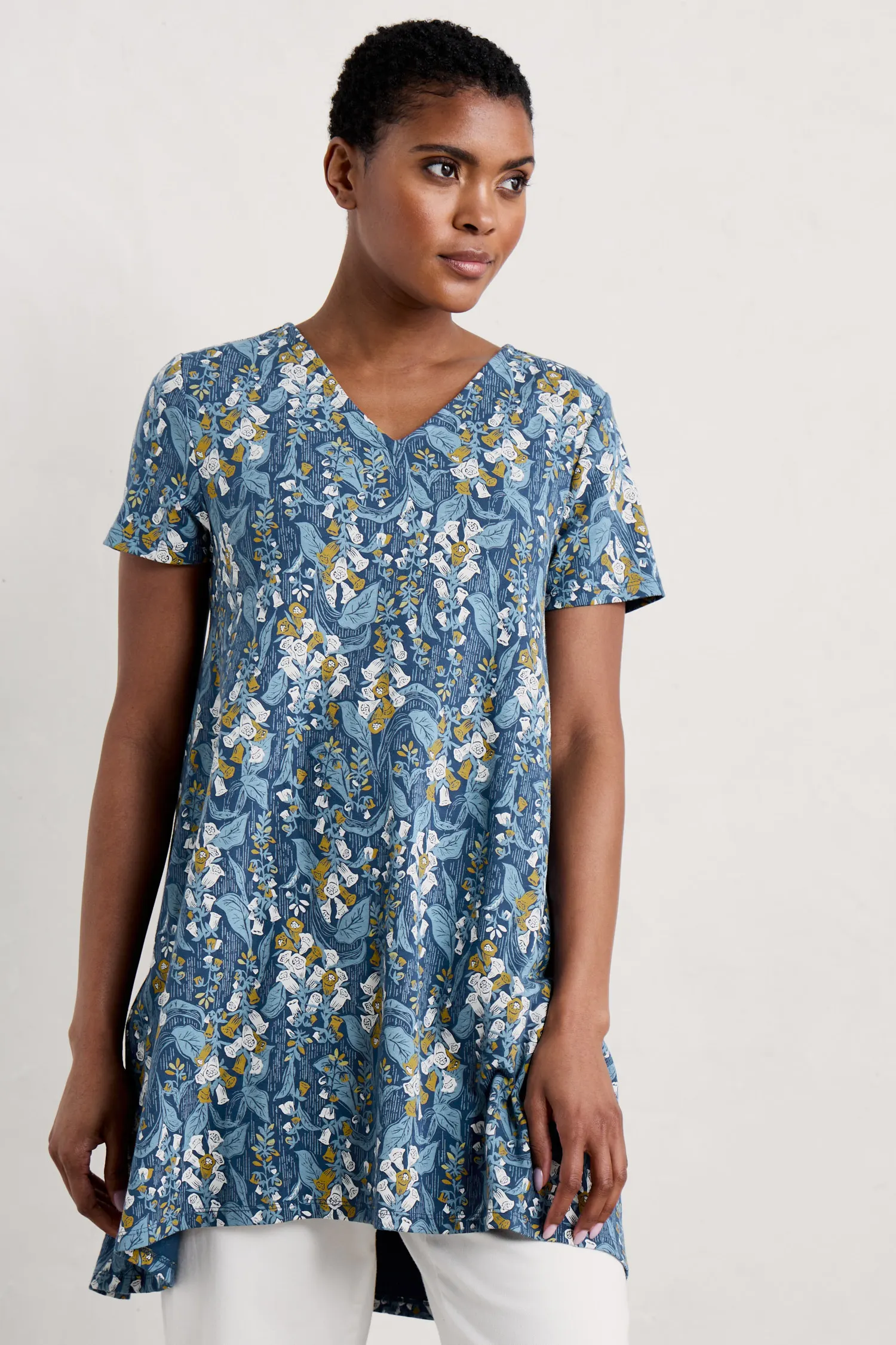 Field Guide V-neck Tunic - Seasalt Cornwall