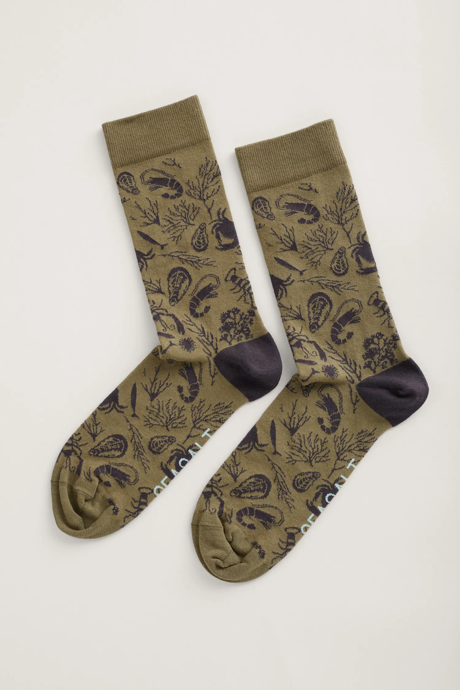 Men's Arty Organic Cotton Socks - Seasalt Cornwall