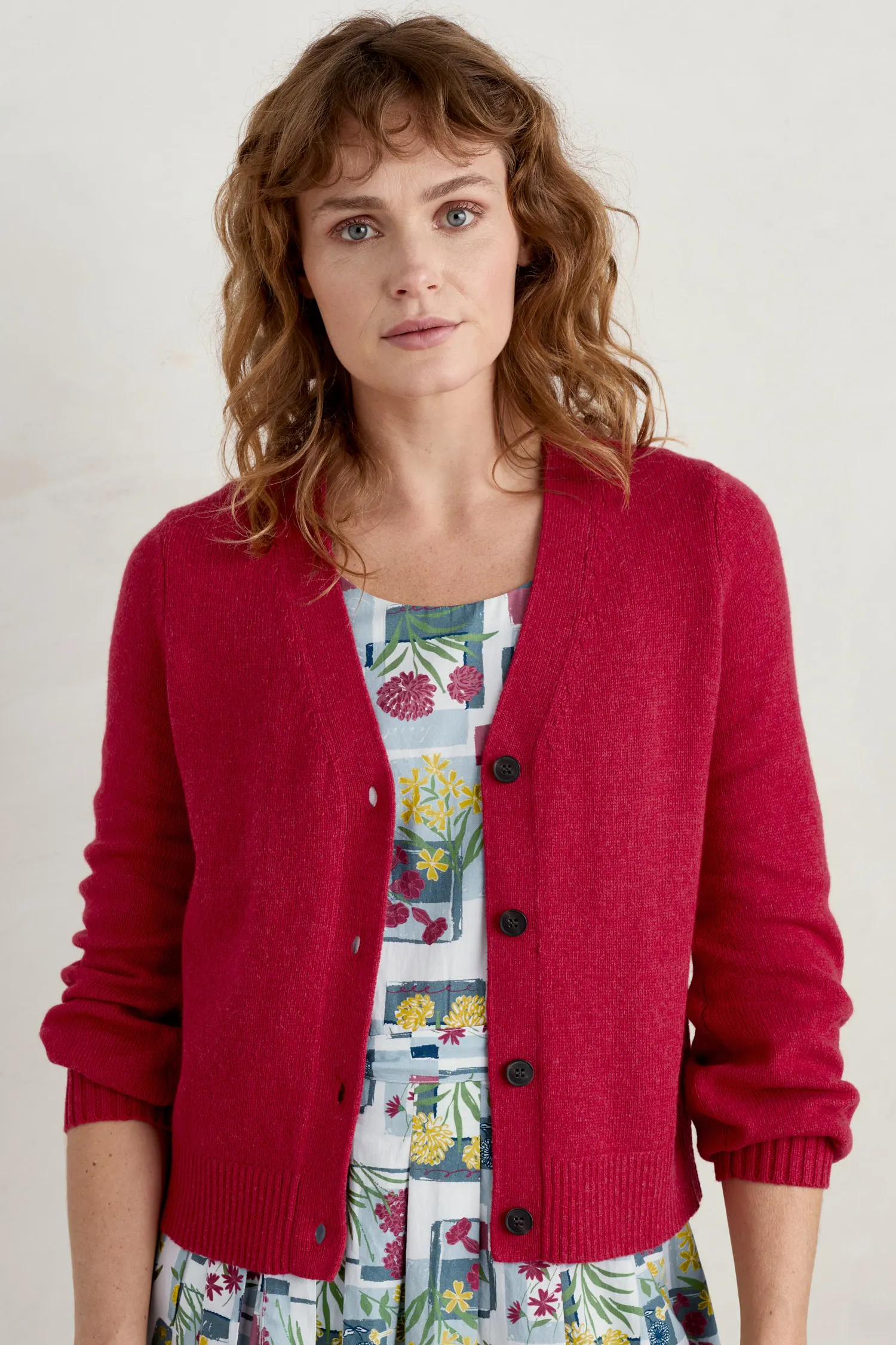 Lambe Creek V-Neck Cardigan - Seasalt Cornwall