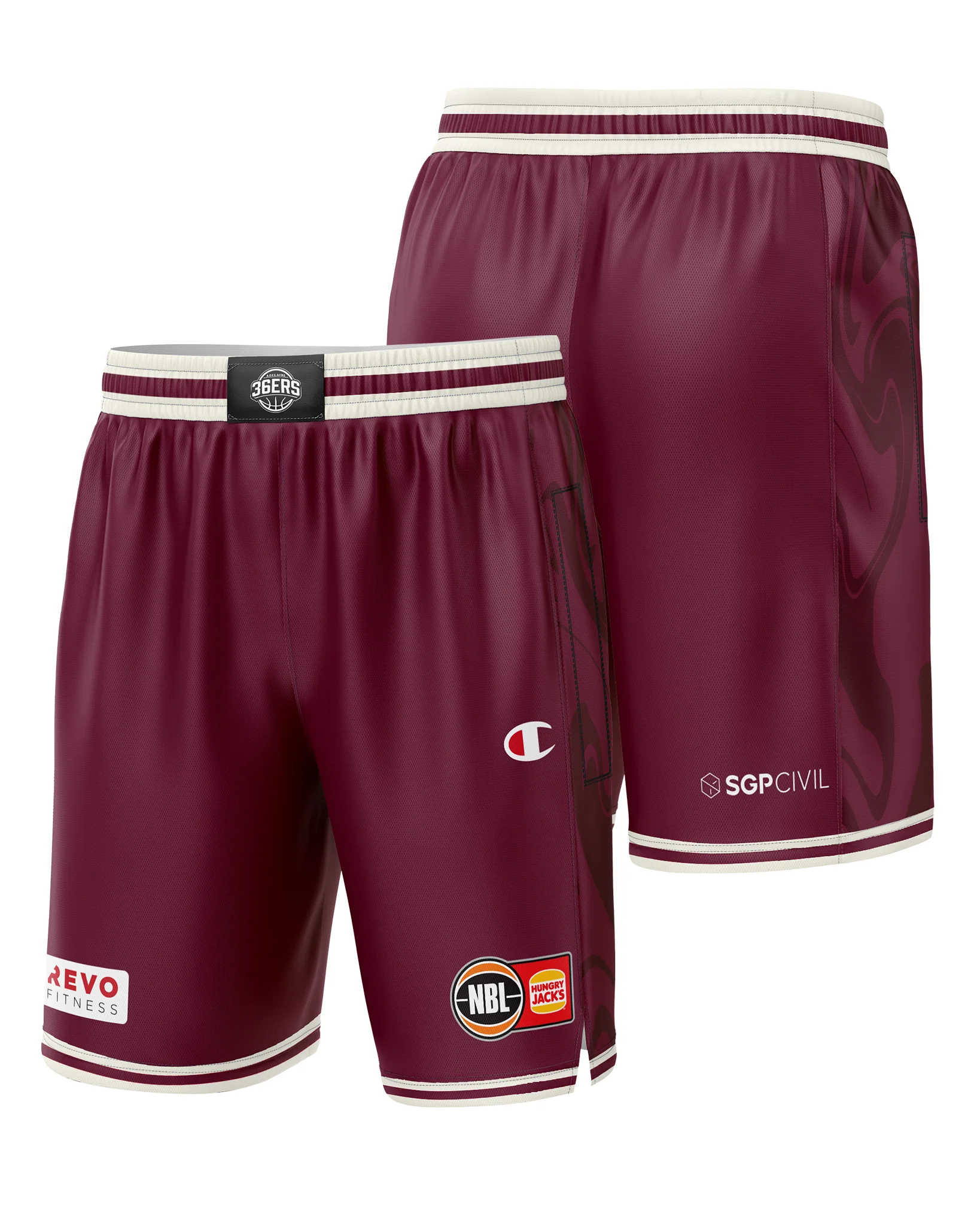 Adelaide 36ers 24/25 HoopsFest Shorts - rugbygeli