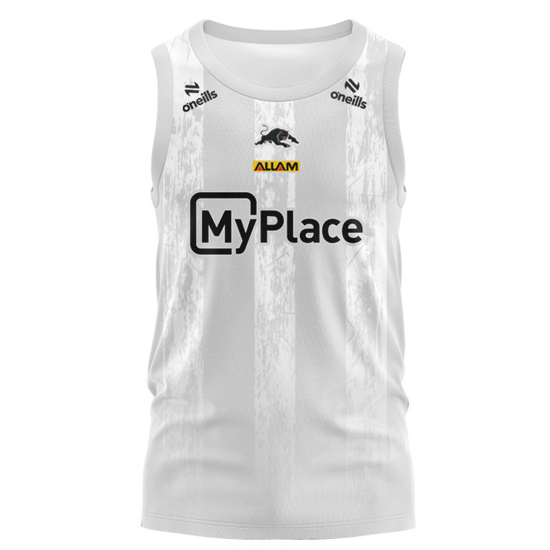 NRL Penrith Panthers 2025 Light Training Singlet - rugbygeli